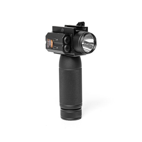 Tactical Vertical Grip With Blue and Green Lasers and 1000 Lumen ...