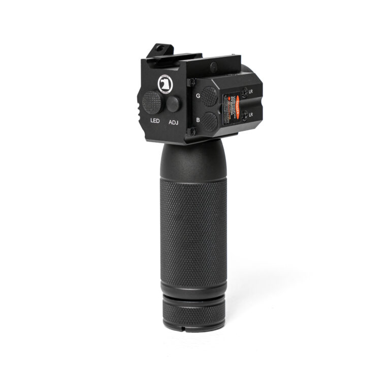 Tactical Vertical Grip With Blue and Green Lasers and 1000 Lumen ...