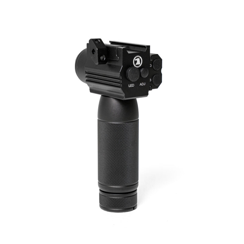 Tactical Vertical Grip With Blue and Green Lasers and 1000 Lumen Flashlight – Osprey Global